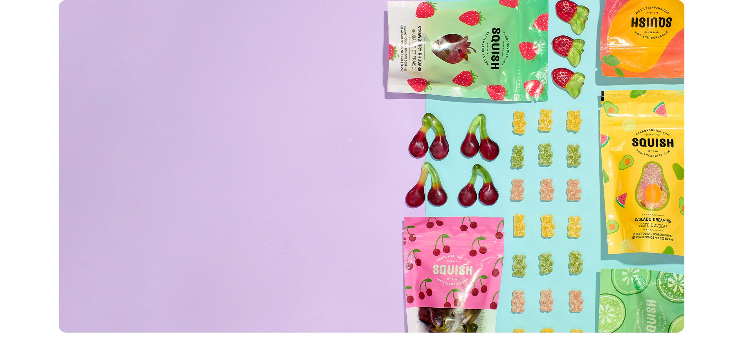 Squish Candy | Artfully Crafted Gummies