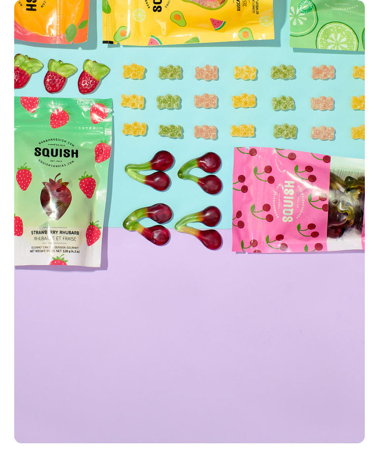 Squish Candy | Artfully Crafted Gummies